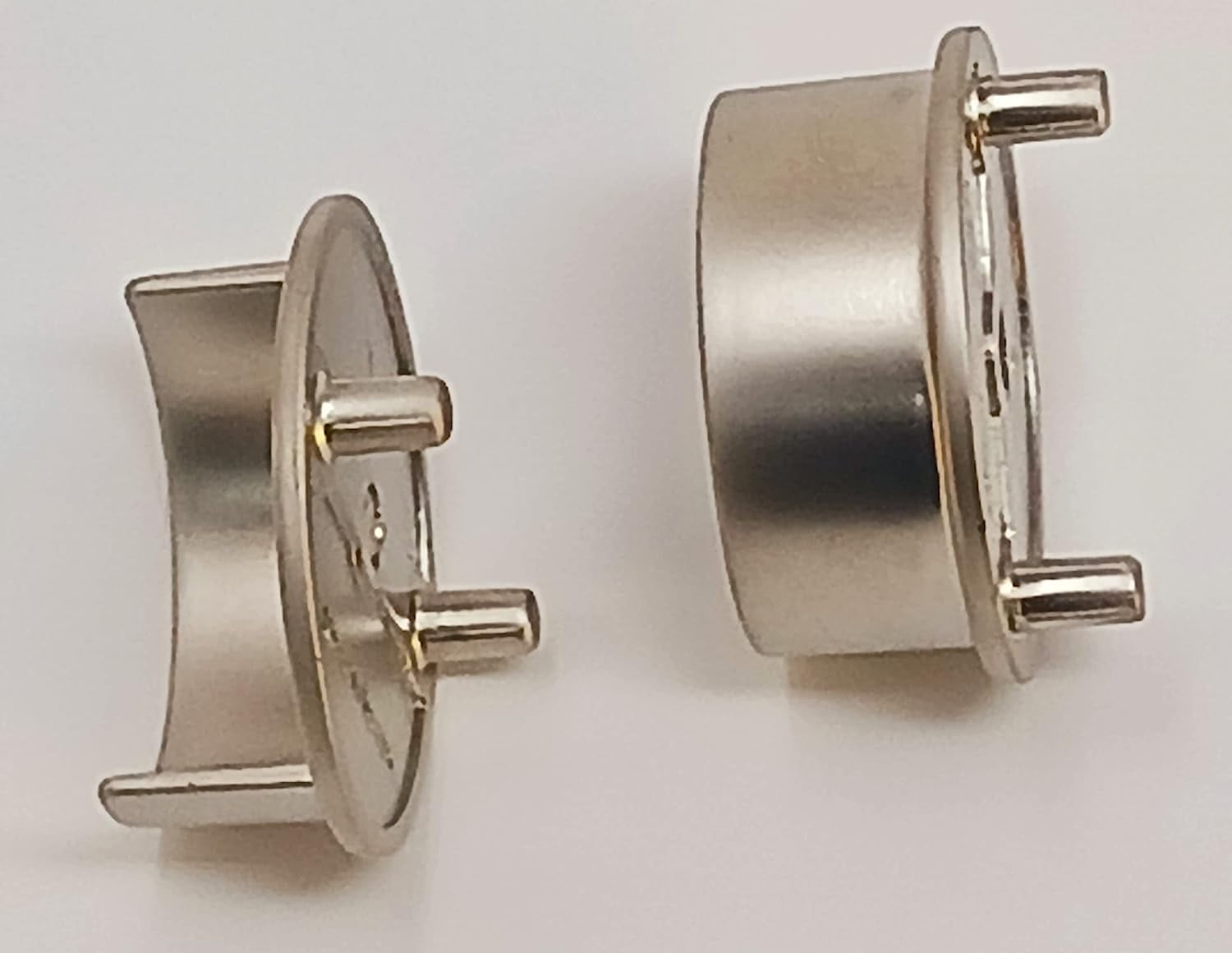 1 Pair for 1 5/16" Diameter Closet Rod Wardrobe Tube End Supports (Matt ...