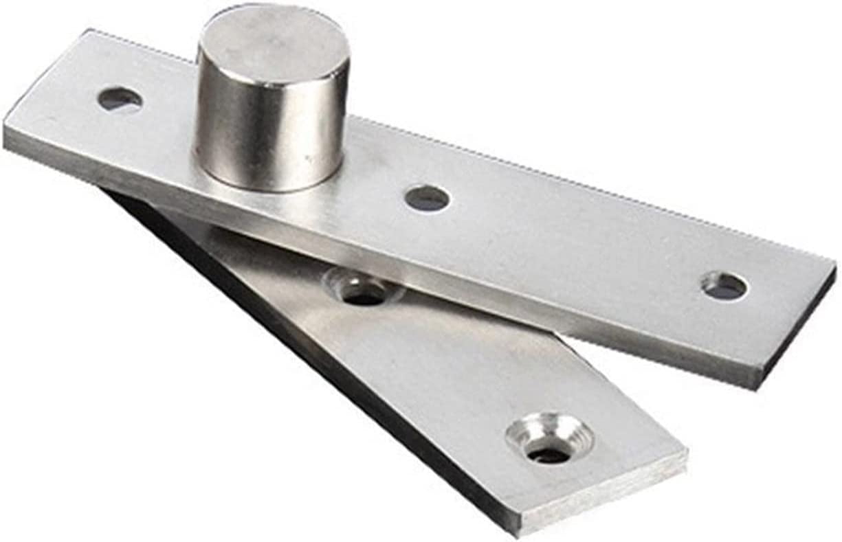 1 Pair of 360 Degree Revolving Door Stainless Steel Hinges, Hidden Door ...