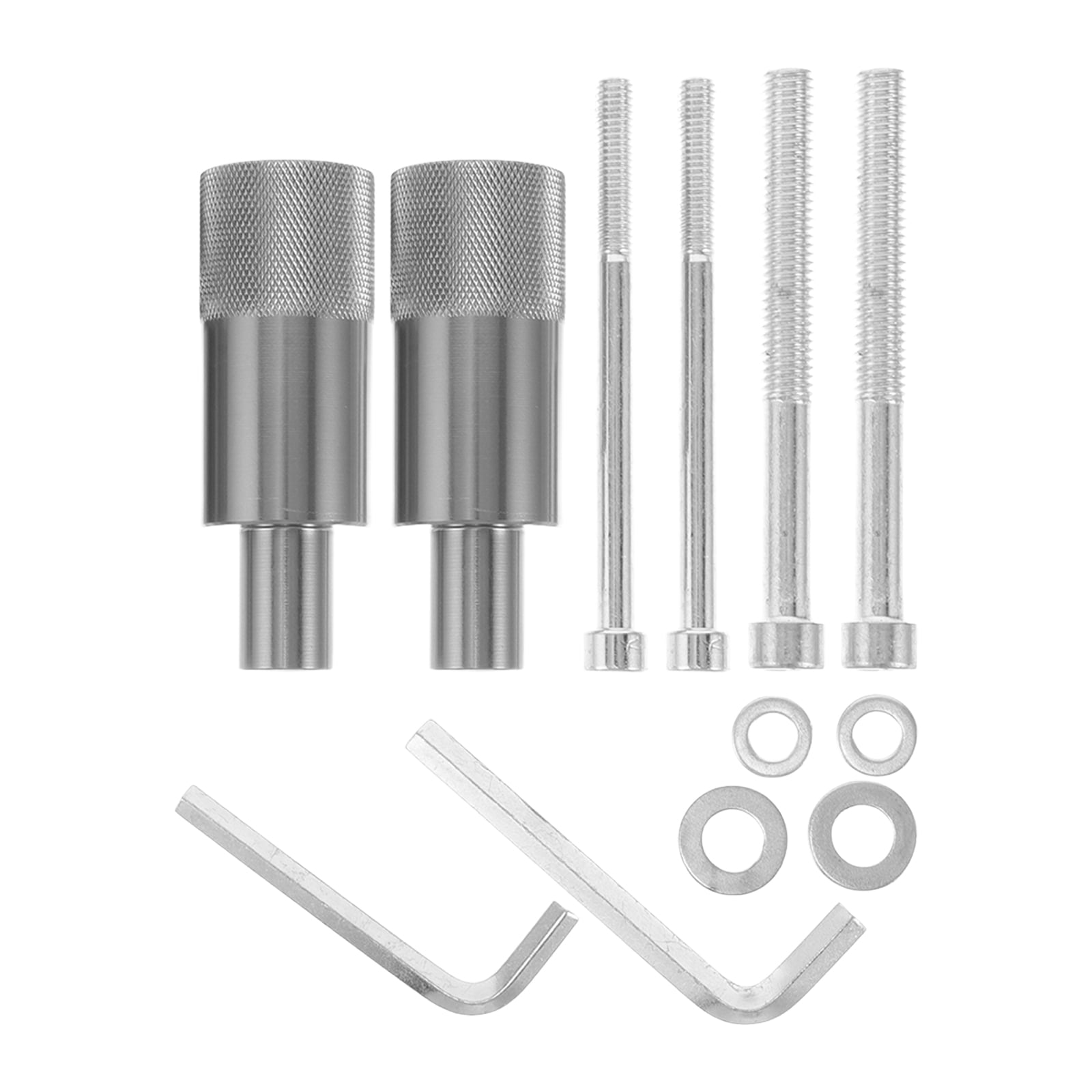 1 Pair of Metal Motorcycle Spotlights Mounting Brackets Front Mudguard ...