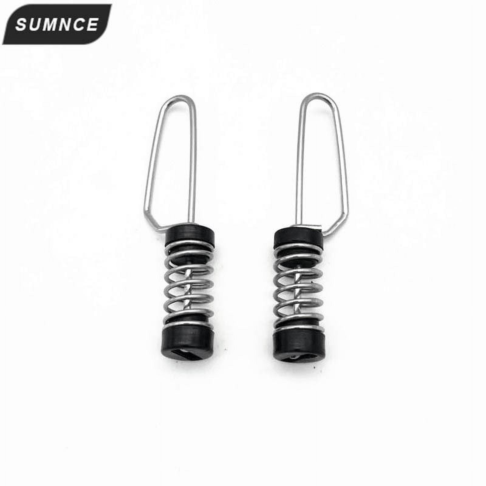 1 Pair of Stainless Steel Flag Clips Fishing Flag Clips Marine Flag ...