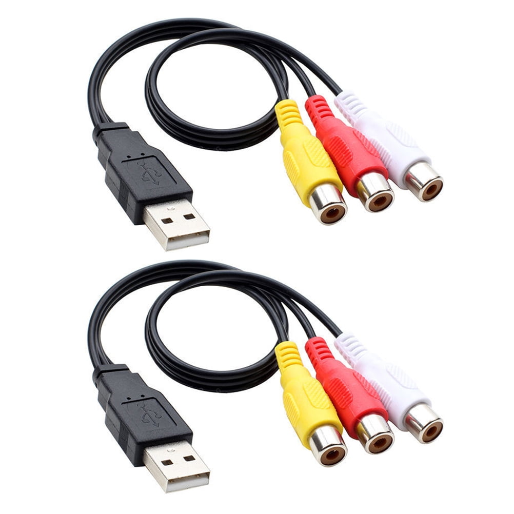 USB to Audio Cables for Speaker with Quality Tin Coated Copper Wire ...