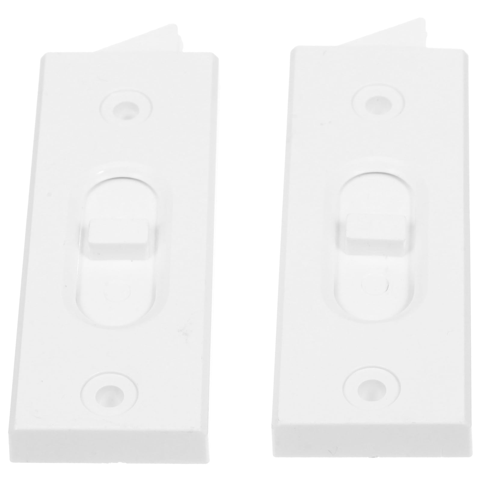 1 Pair of Window Latch Locks Plastic Tilt Latch Replacements Snap-In ...