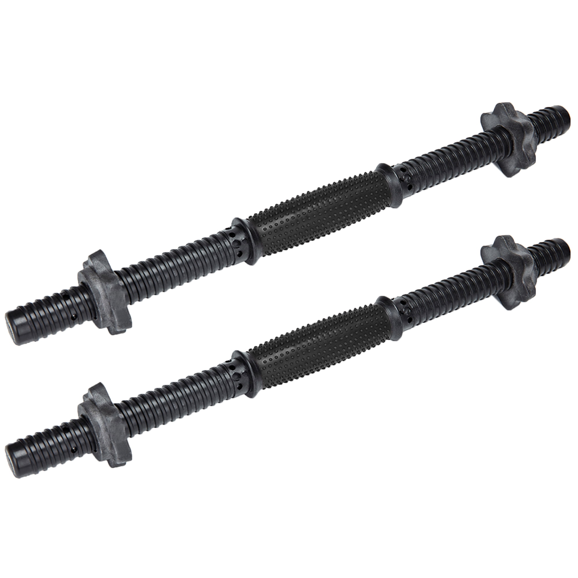 1 Pairs of 17.7 Inchs Chrome Dumbbell Bars for Exercise Spinlock ...