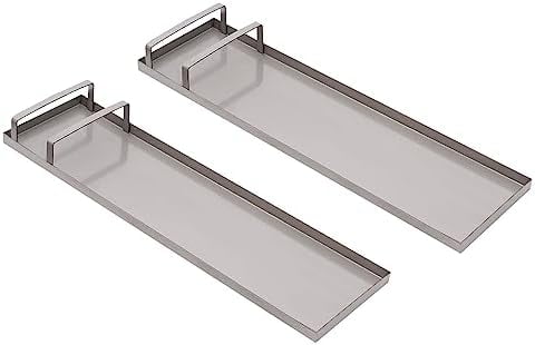 1 Pairs Concrete Knee Boards, 30x8in Concrete Stainless Steel Knee ...