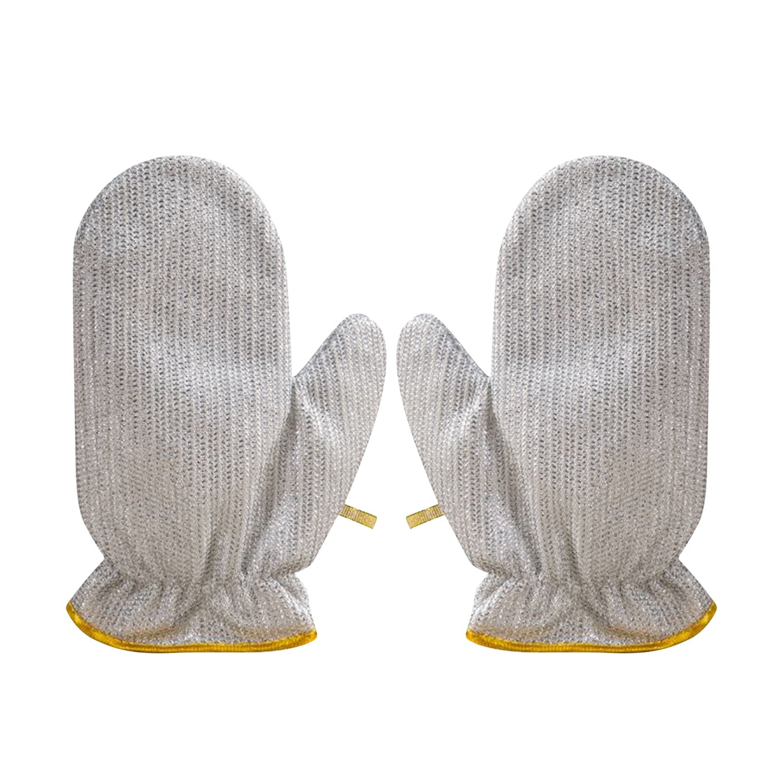 1 Pairs Dish Sponge Dishwashing Gloves, Non Scratch Dish Scrubber Dish ...