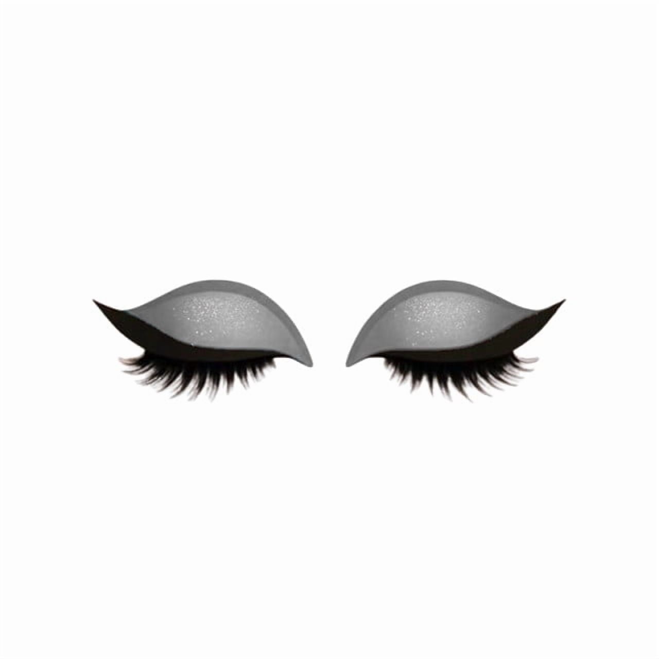 1 Pairs Lazy Eye Shadow Eyelash Patch, 2026 Reusable Eyeshadow Eyelash ...