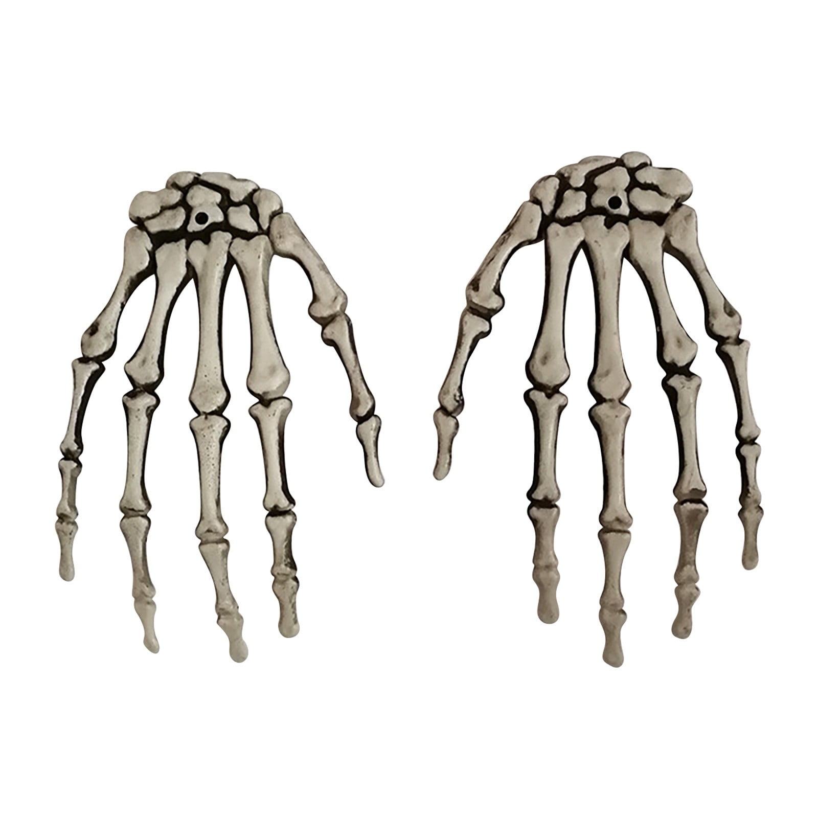 1 Pairs Skeleton Hand Model for Halloween Decoration Terror Scary Props ...