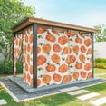1 Panel Outdoor Curtains for Patio Waterproof 54"x84", Thanksgiving ...