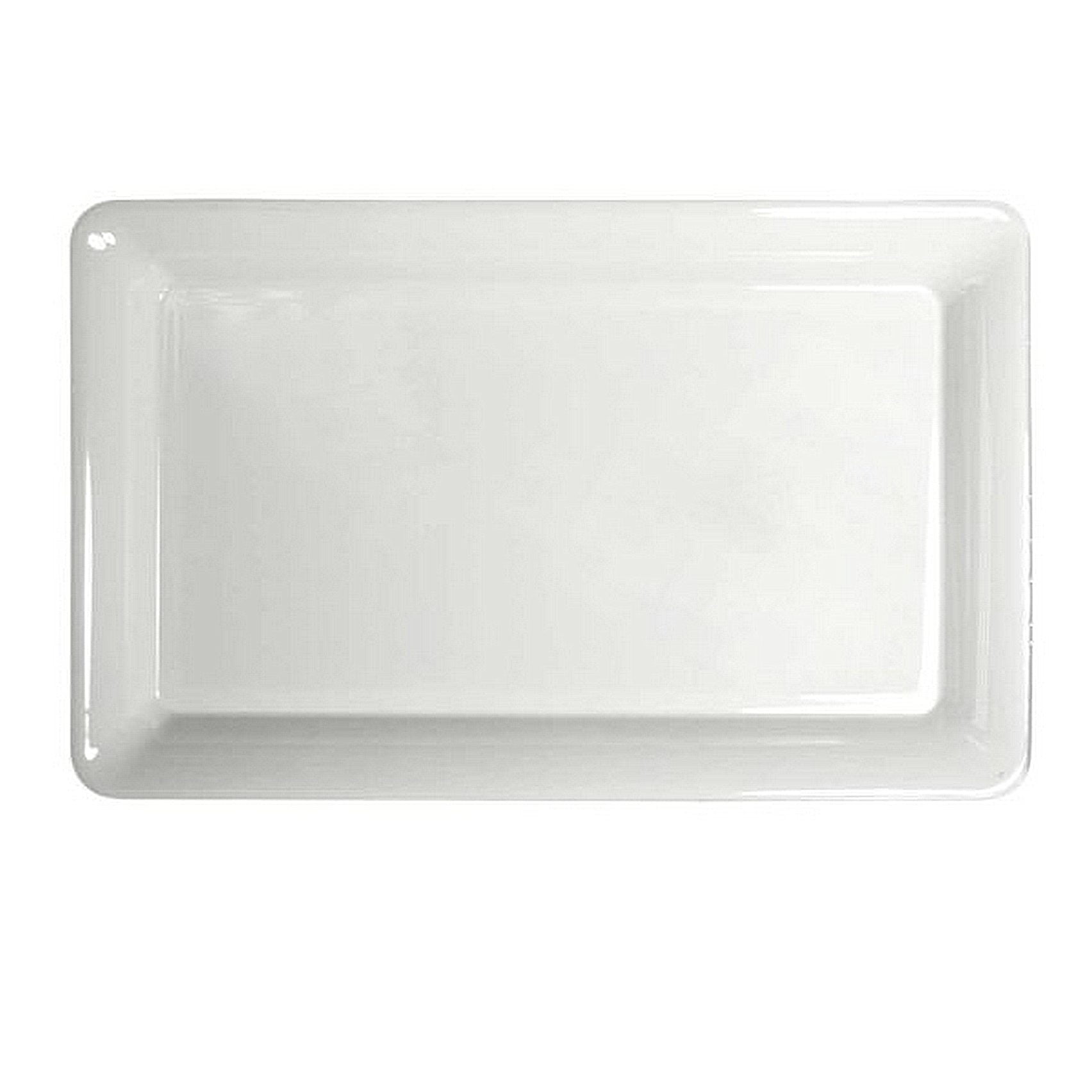 1 - Party Essentials 12" X 18" Heavy Duty Rectangular Tray - White ...