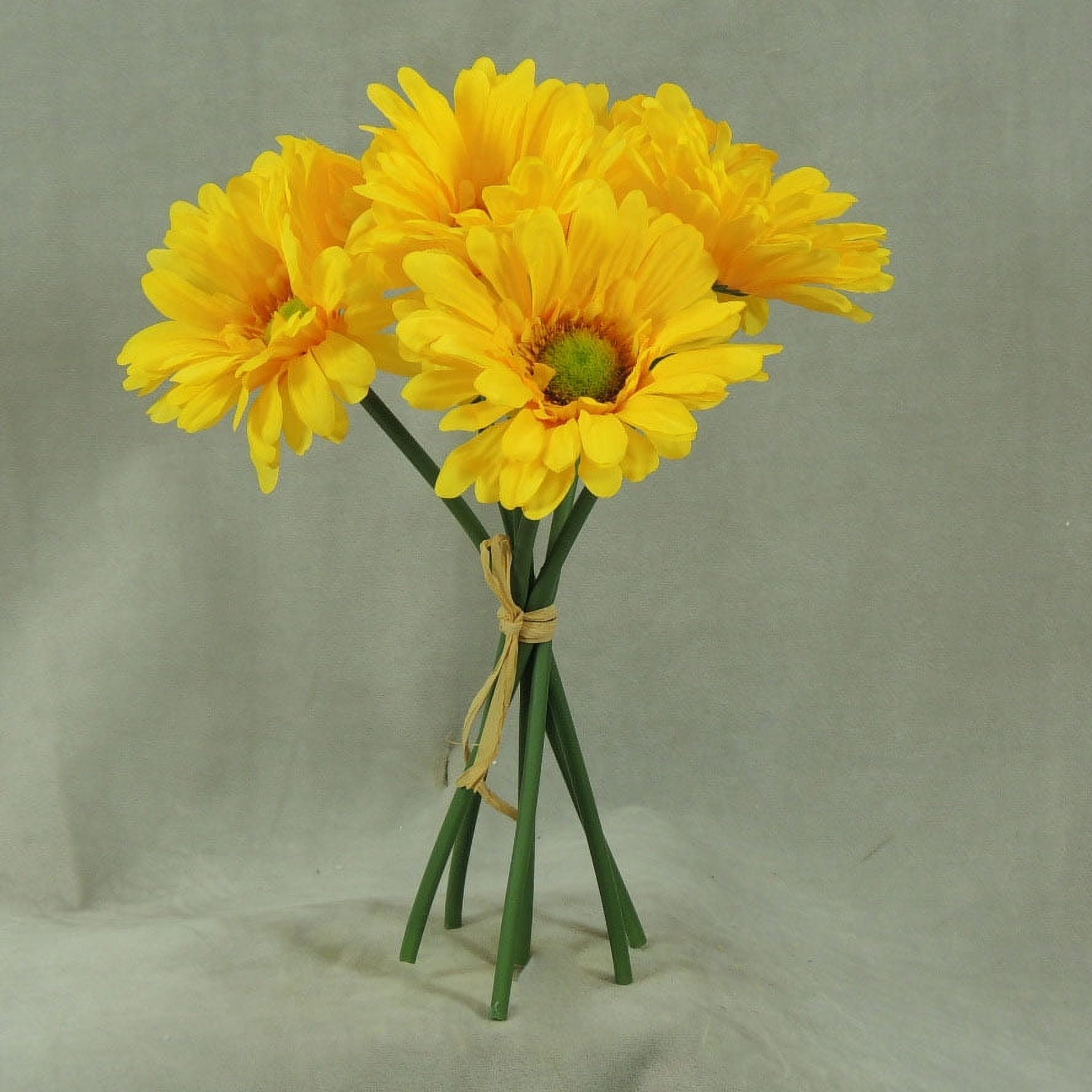 1 Pc, 10.5 Inch Large Gerbera Daisy Bundle w/6 Blooms Perfect For ...