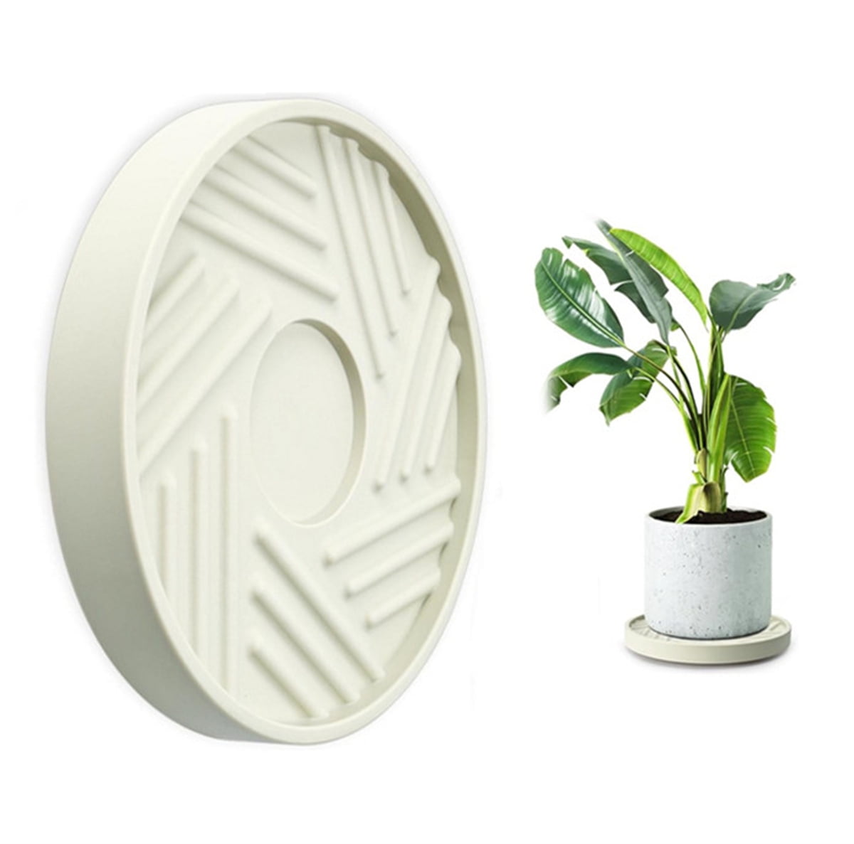 1 Pc 10 Inch Plastic Plant Stand,Round Flower Pot for Plant Pots,Heavy ...