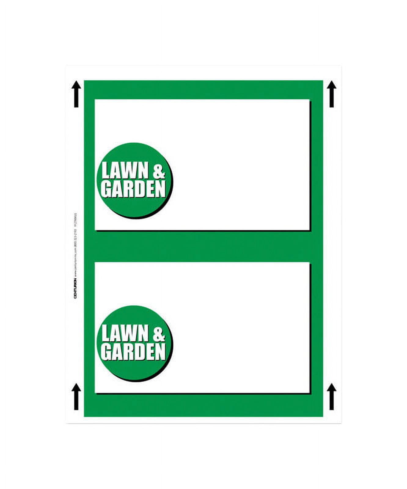 1 Pc, 11 In. H X 8.5 In. W Lawn & Garden Sign 100 Cardstock - Walmart.com