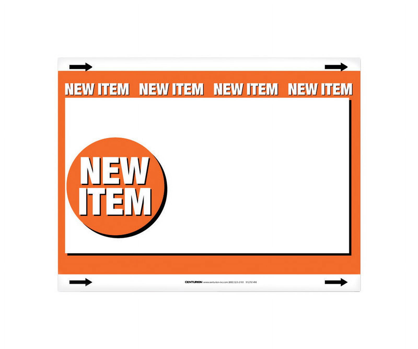 1 Pc, 11 In. H X 8.5 In. W New Item Sign 25 Other - Walmart.com