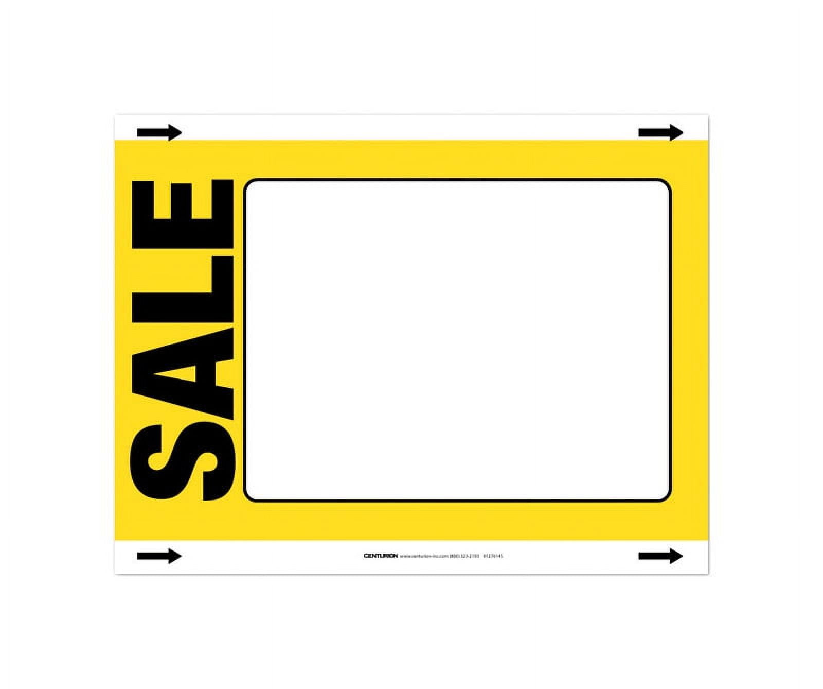 1 Pc, 11 In. H X 8.5 In. W Sale Sign 100 Cardstock - Walmart.com