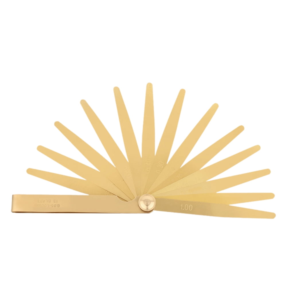 1 Pc 13in1 Feeler Gauge High Precision Metric Thickness Feeler Gauge 0. ...