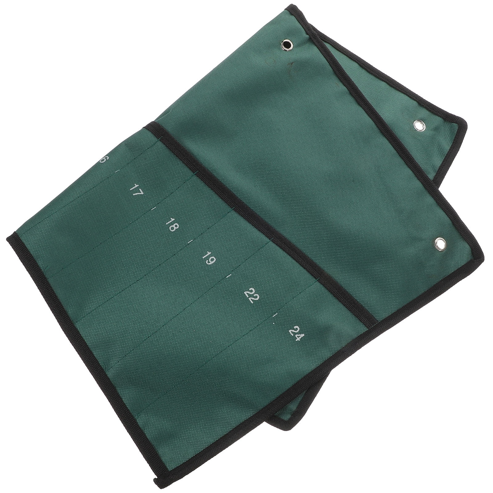 1 Pc 14- Pocket Tool Roll Durable Professional Prime Canvas Organizer ...