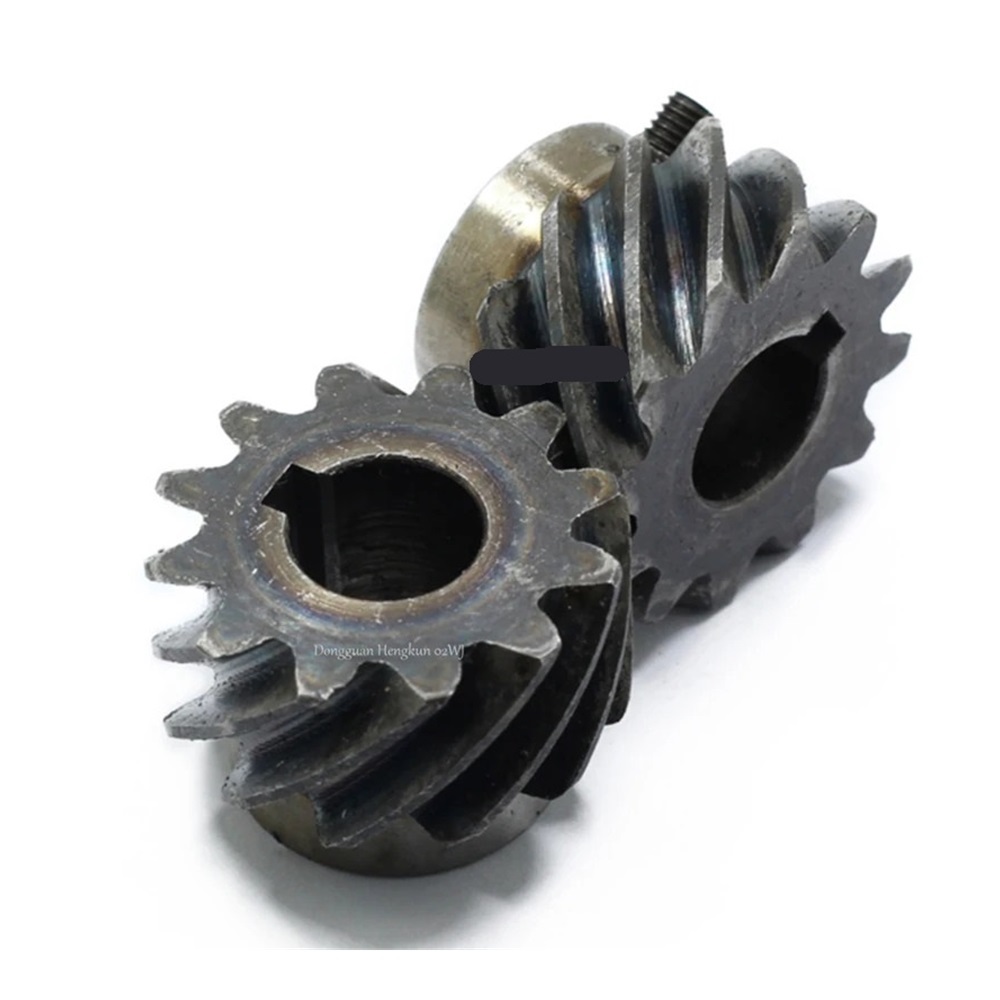 1 Pc 2.5M 3 10-30 Teeth 45 Degree Right Drive Helical Gear 45# Steel ...