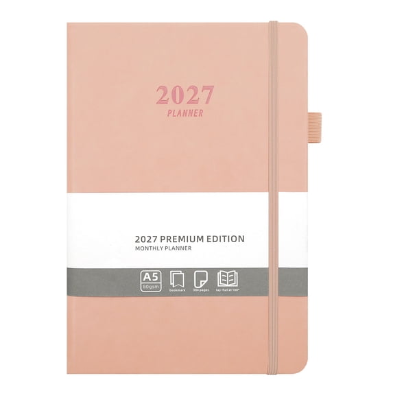 1 Pc 2027 Daily Planner A5, 5.8"x8.3" Page-a-Day Agenda Calendar Book ...