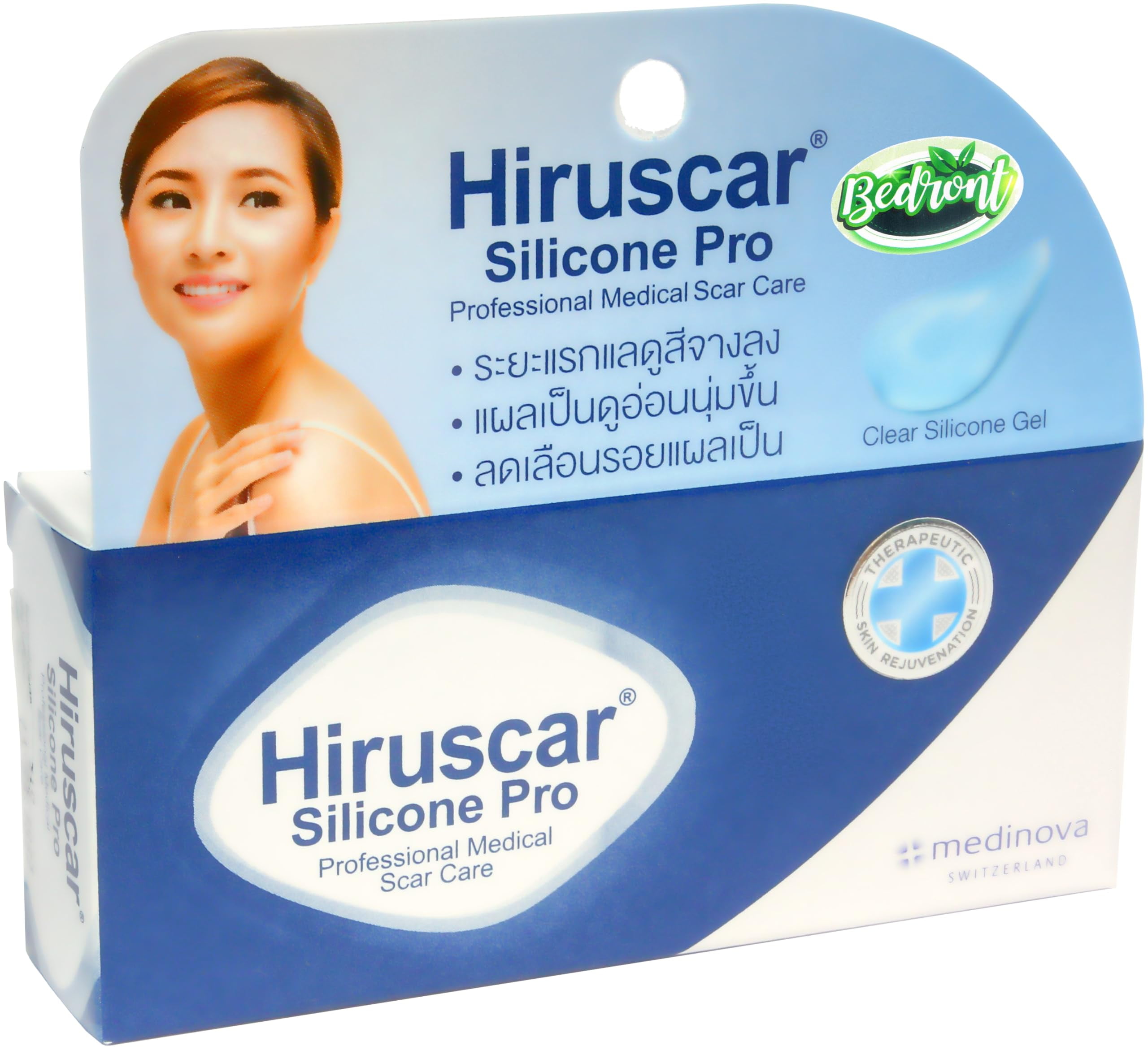 1 Pc. (4 Grams) of Hiruscar Silicone Pro Gel for Professional Medical ...