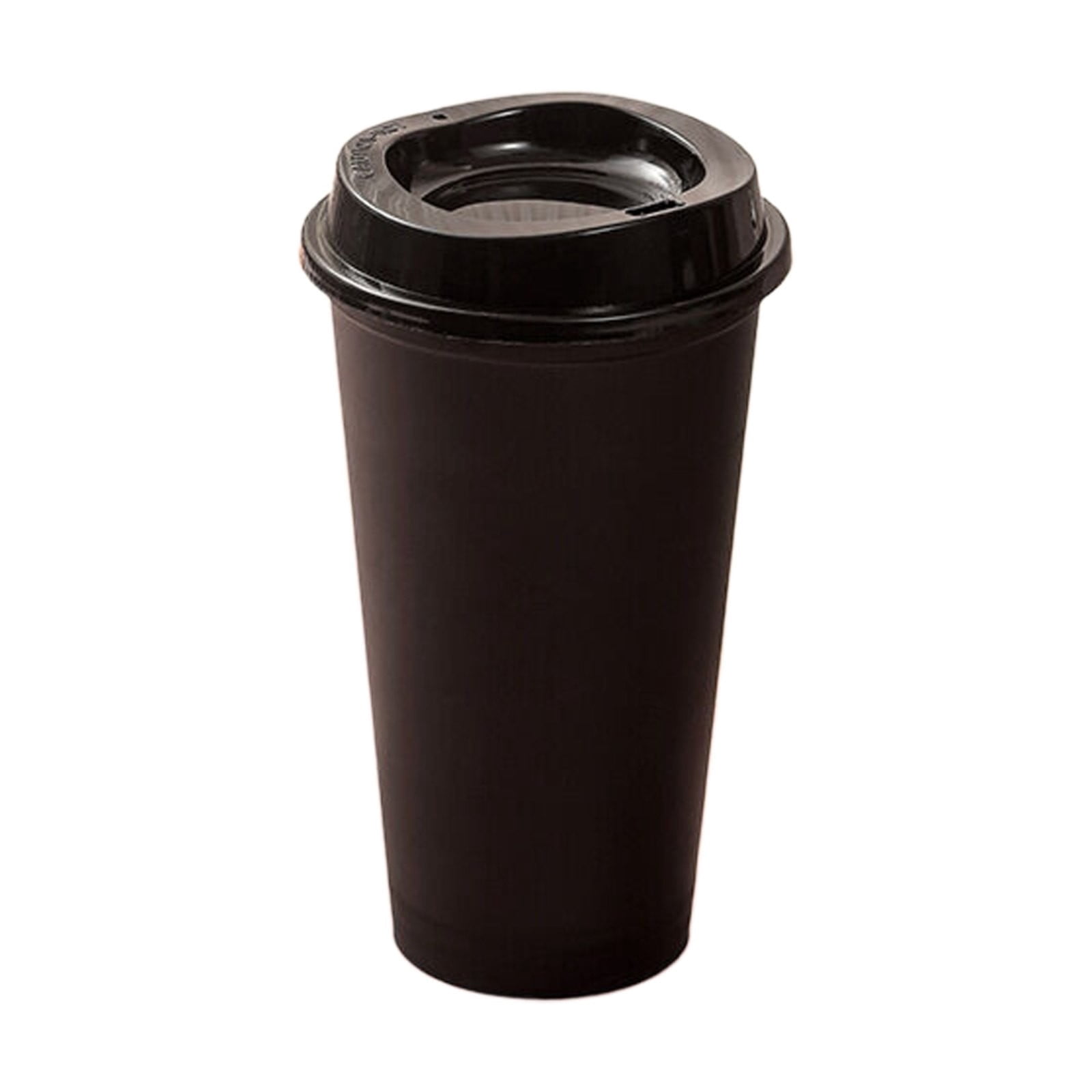 1 Pc 475ml Reusable Coffee Cups with Lids Plastic Tumblers Travel Mug ...