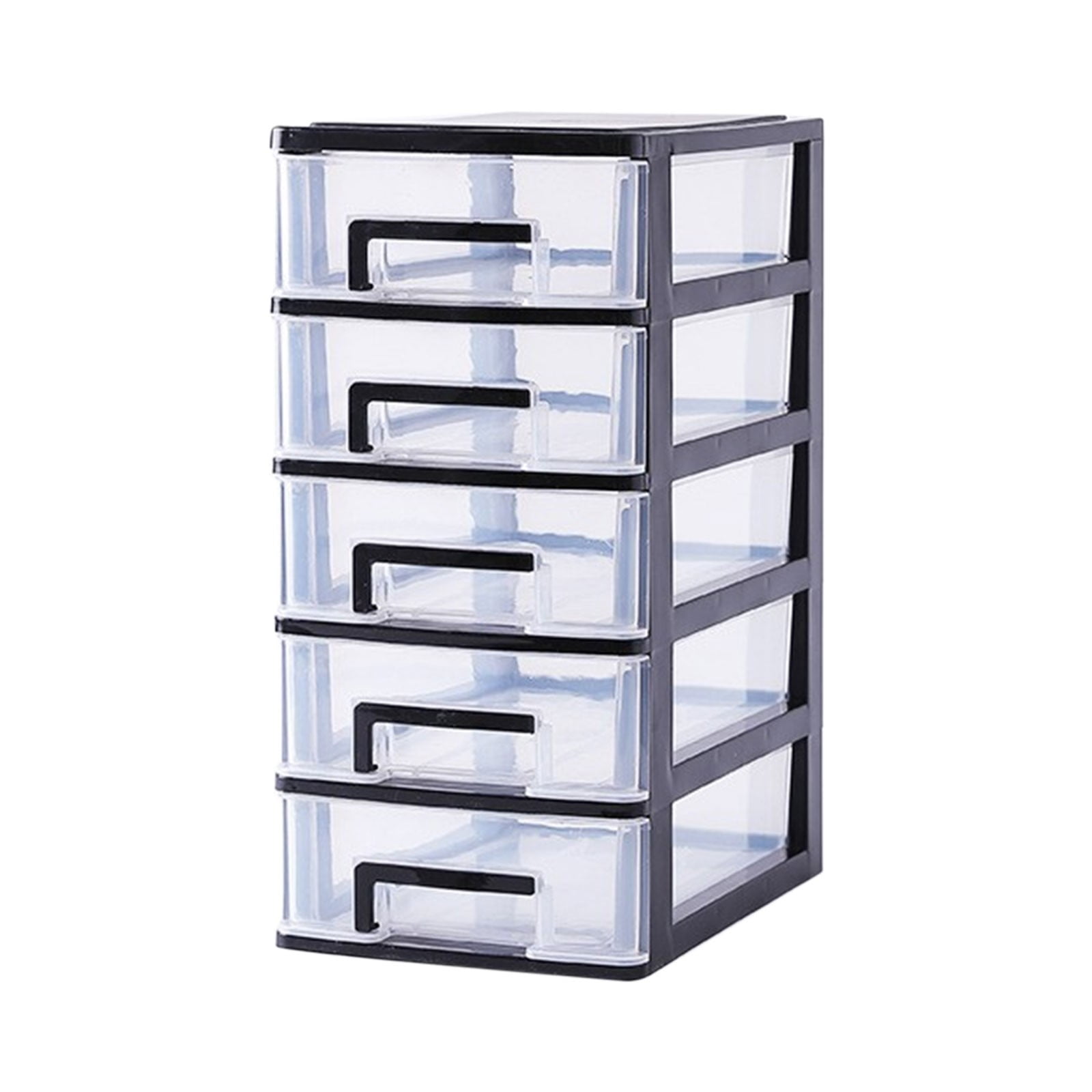 1 Pc 5 Tier Plastic Drawer Type Closet, 8.31x5.98x12.36 Inch Home ...