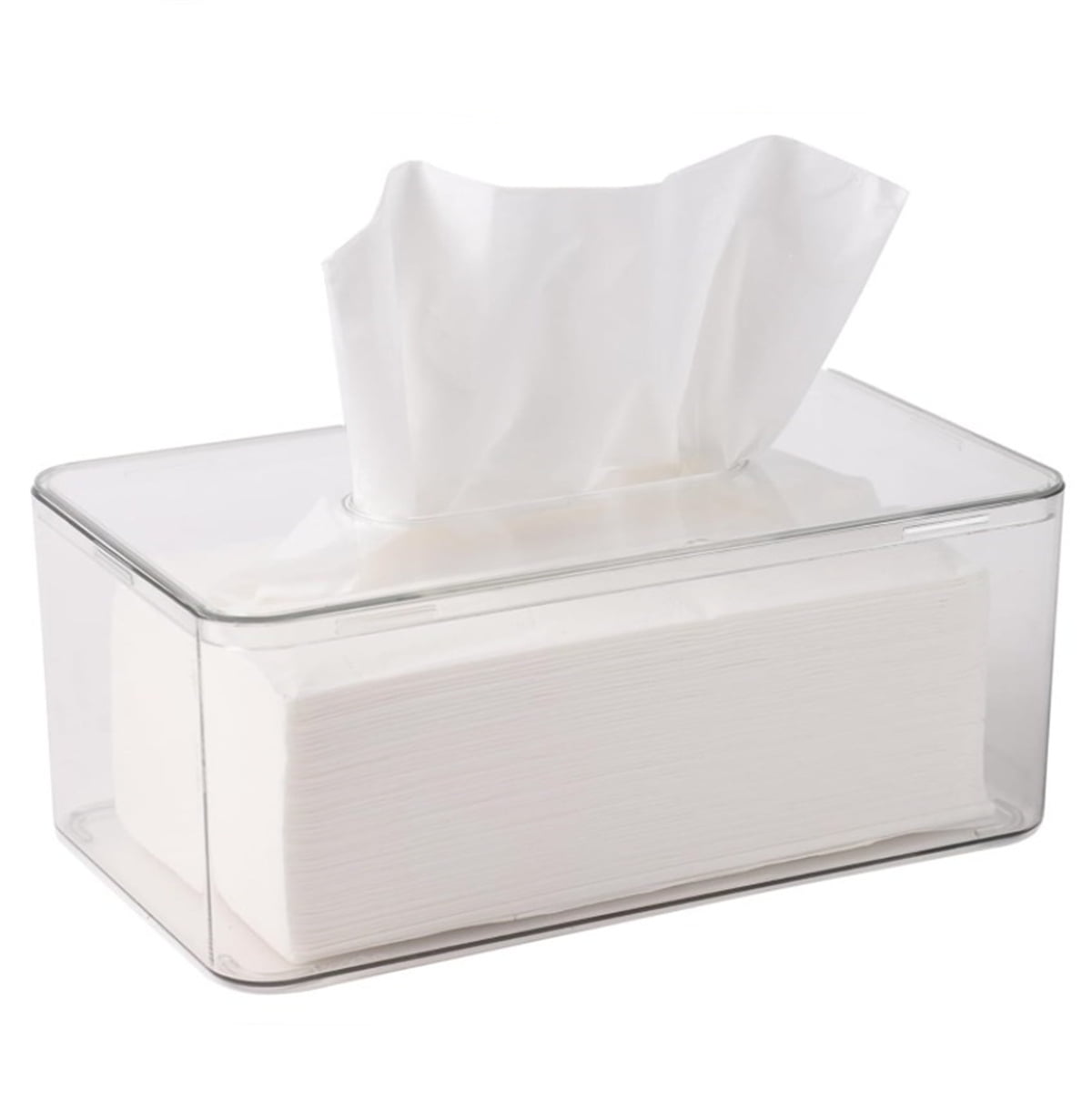 1 Pc Acrylic Tissue Box Cover,Clear Facial Tissue Box Holder,Paper ...