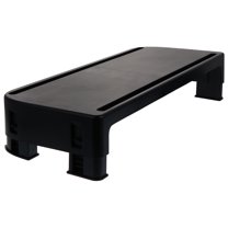 VIVO Universal Adjustable Ergonomic Monitor & Laptop Riser Stand, Black ...