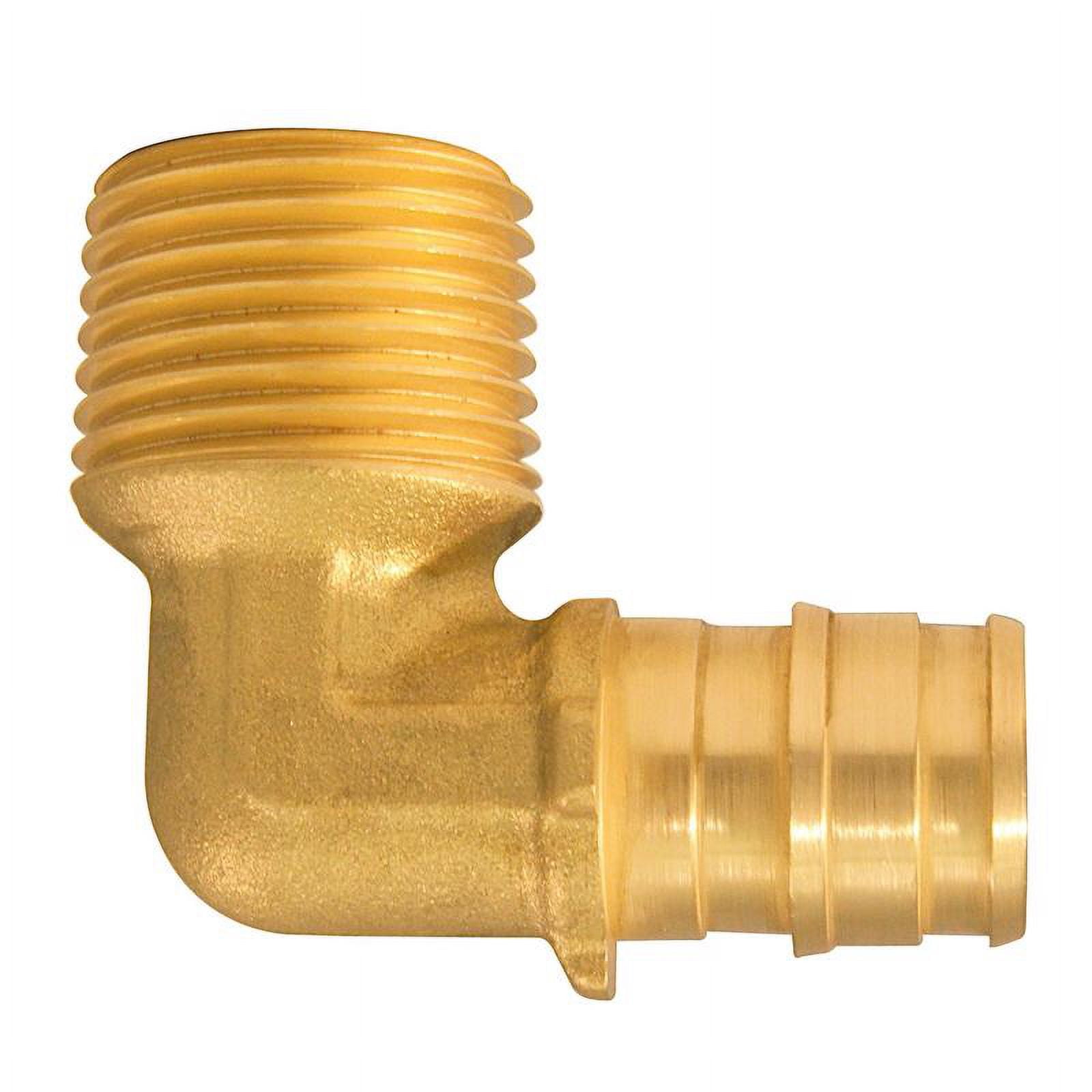 1 Pc, Apollo Pex-A 1/2 In. Expansion Pex In To X 1/2 In. D Mnpt Brass ...