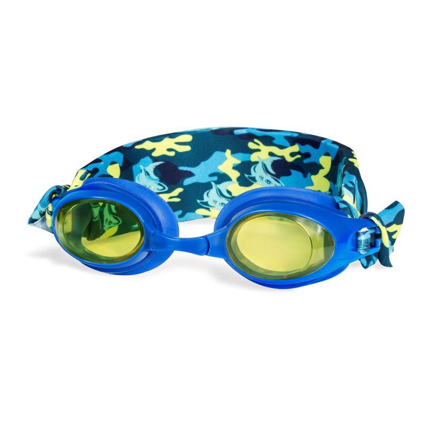 1 Pc, Aqua Swim Fabric/Mesh Goggles - Walmart.com