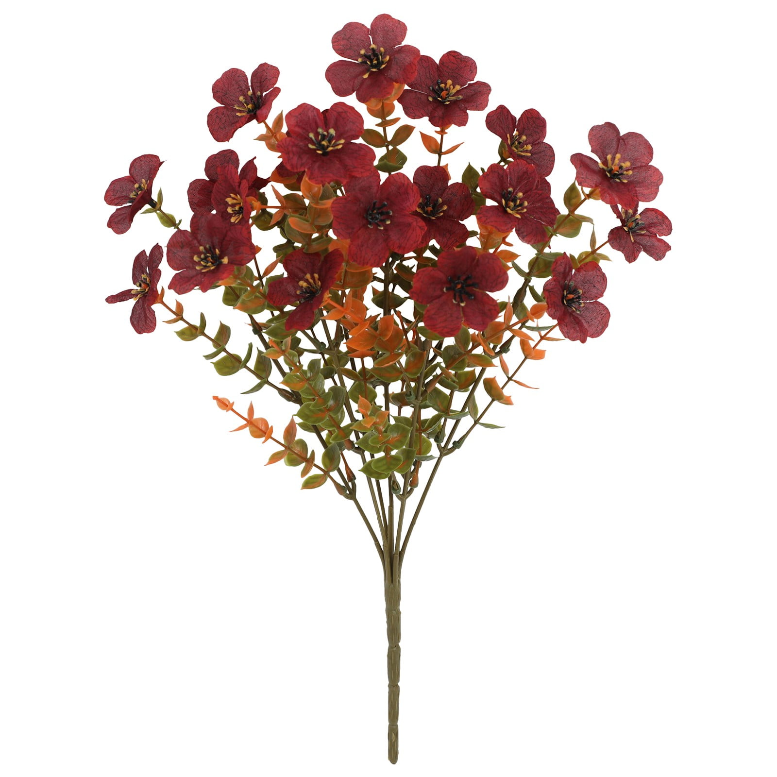 1 Pc Artificial Flowers UV Resistant Outdoor Plants No Fade Faux ...