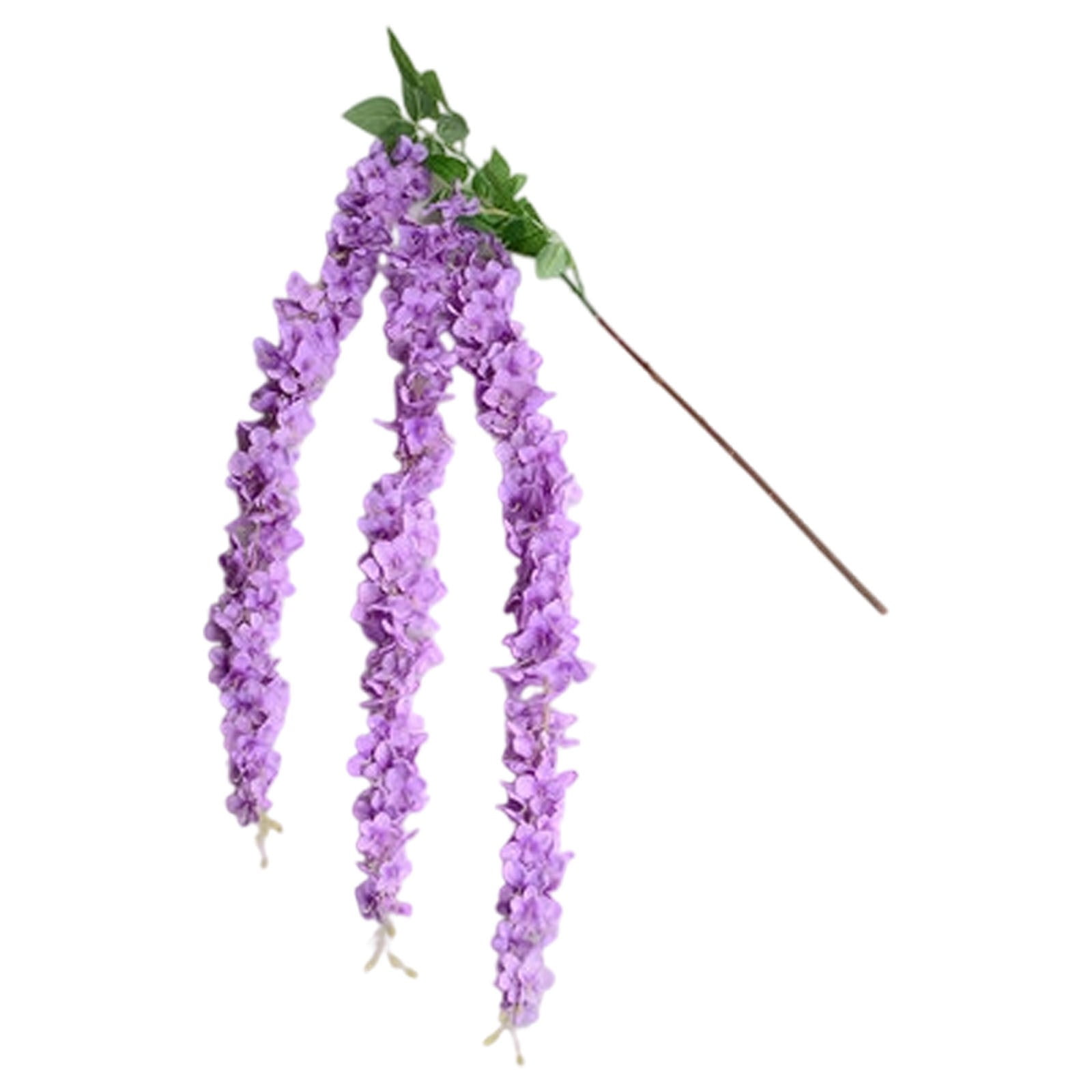 1 Pc Artificial Silk Wisteria Vine 5 Feet Fake Wisteria Hanging Flowers ...