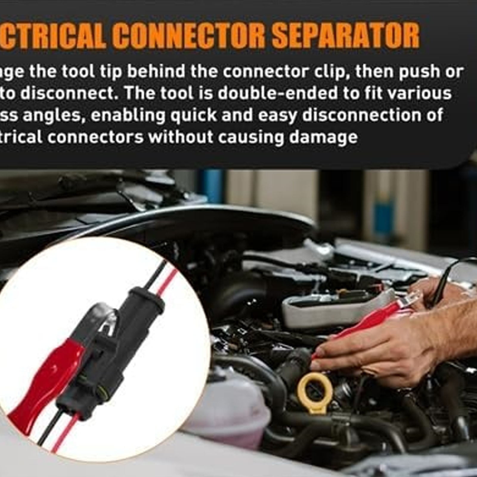 1 Pc Automotive Electrical Terminal Connector Separator Removal Tool ...