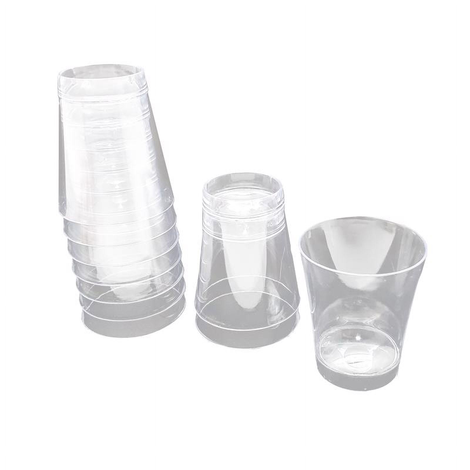 1 Pc, Bary3 2 Oz Clear Plastic Disposable Shot Glass - Walmart.com