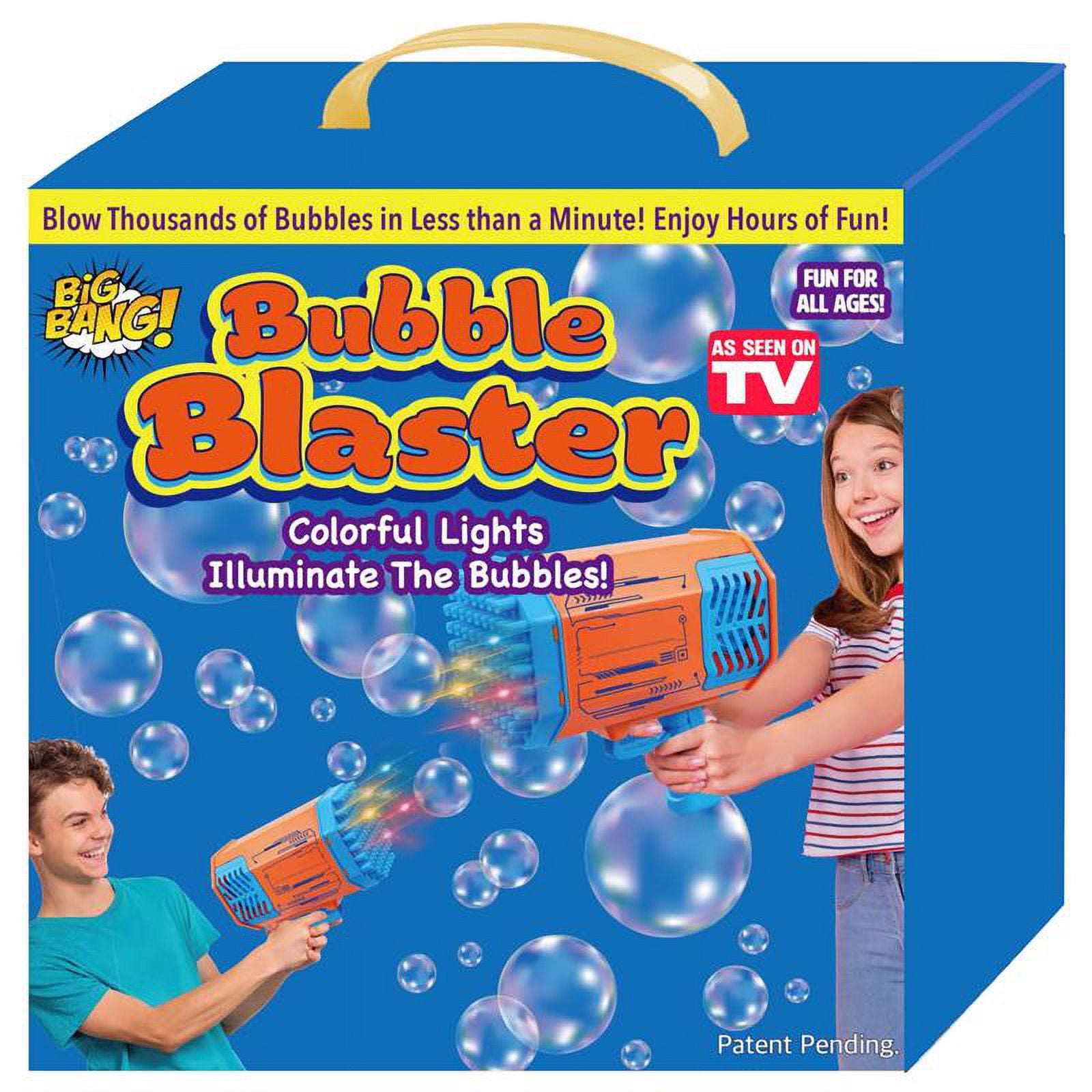 Big Bang Bubble Blasters and Foam Play, Blue/Orange - Walmart.com