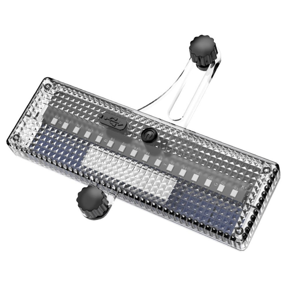 1 Pc Bike Spoke Light 15X13X3Cm Front Rear Spoke Lamp With Ultra-Bright ...