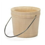 Old-Fashioned Wooden Bucket, 1 Qt Unlined - Walmart.com