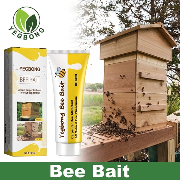 1 Pc Carpenter Bee Attractant — 5.5in x 2.2in x 1.4in, Natural Lure for ...