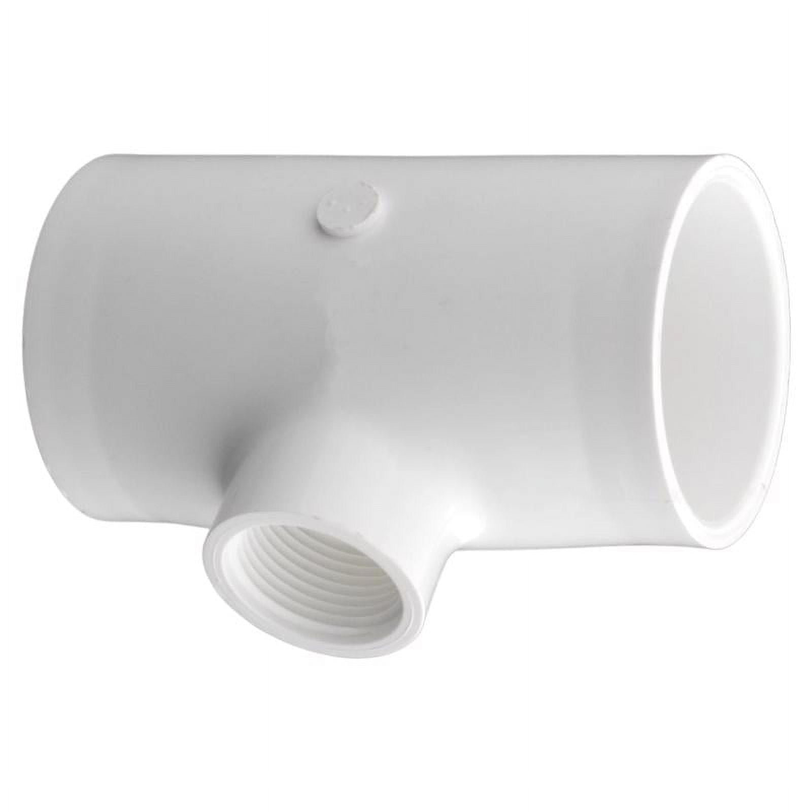 1 Pc, Charlotte Pipe Schedule 40 1-1/2 In. Slip X 1/2 In. D Slip Pvc Reducing Tee 1 Pk - Walmart.com