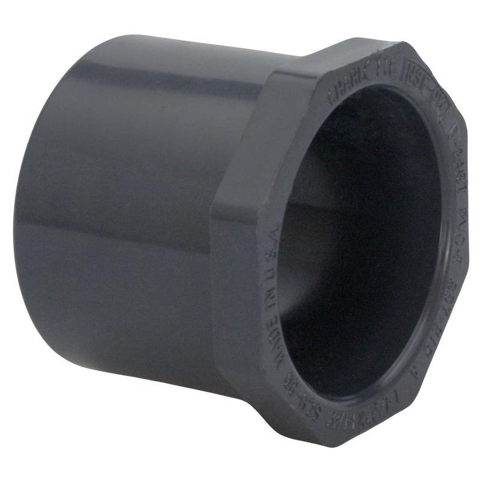 1 Pc, Charlotte Pipe Schedule 80 1-1/4 In. Spigot X 3/4 In. D Slip Pvc ...