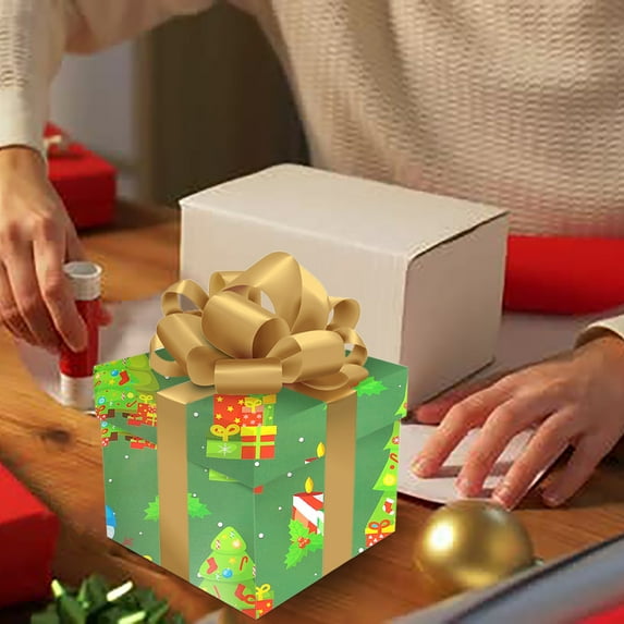 1 Pc Christmas Wrapping Paper, Christmas Wrapping Paper Rolls ...