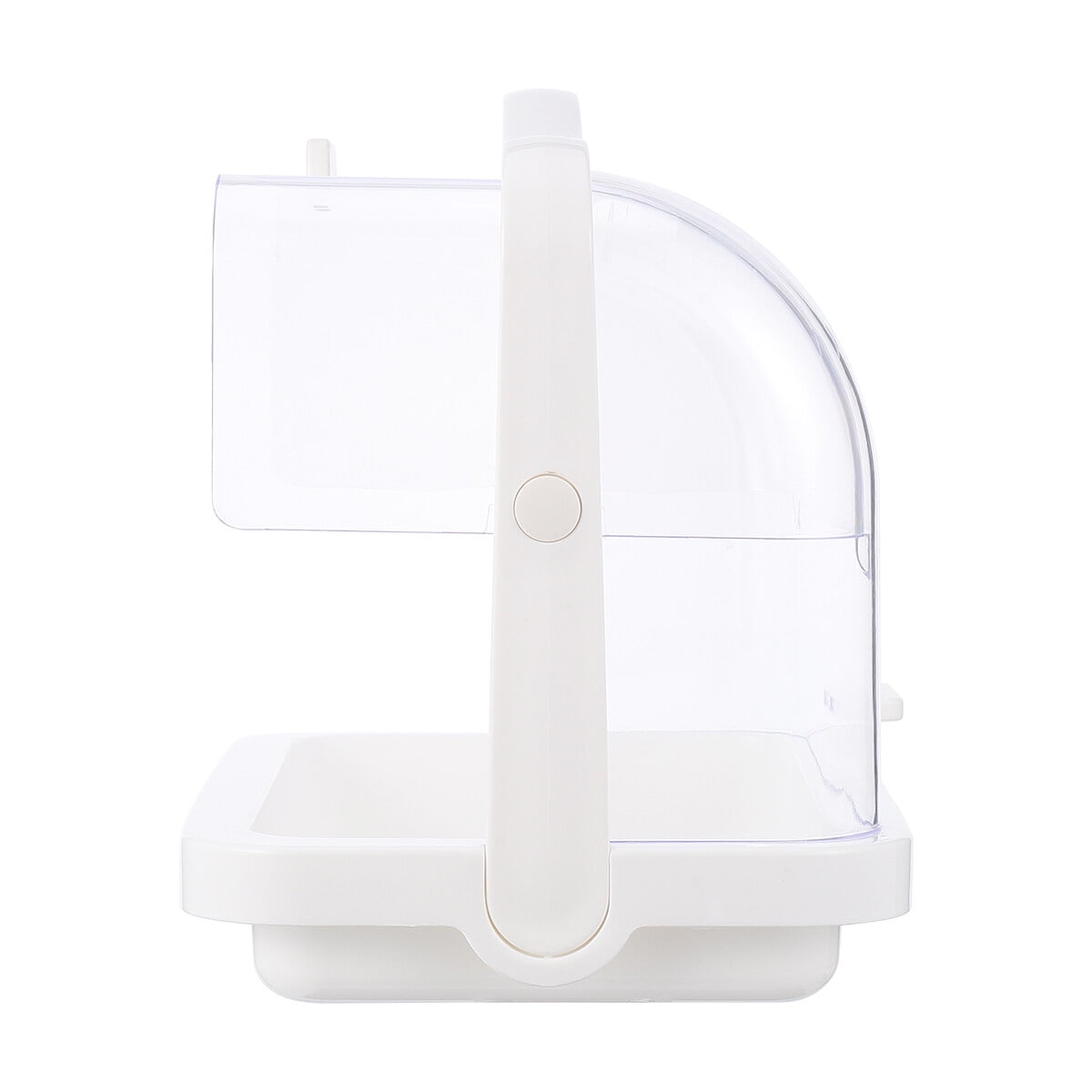 1 Pc Clamshell Cake Display Transparent Stand Plastic Dessert Tasting ...