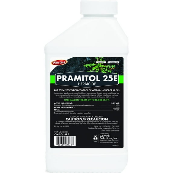1 Pc Control Solutions Pramitol 25E 1 Qt. Concentrate Herbicide ...