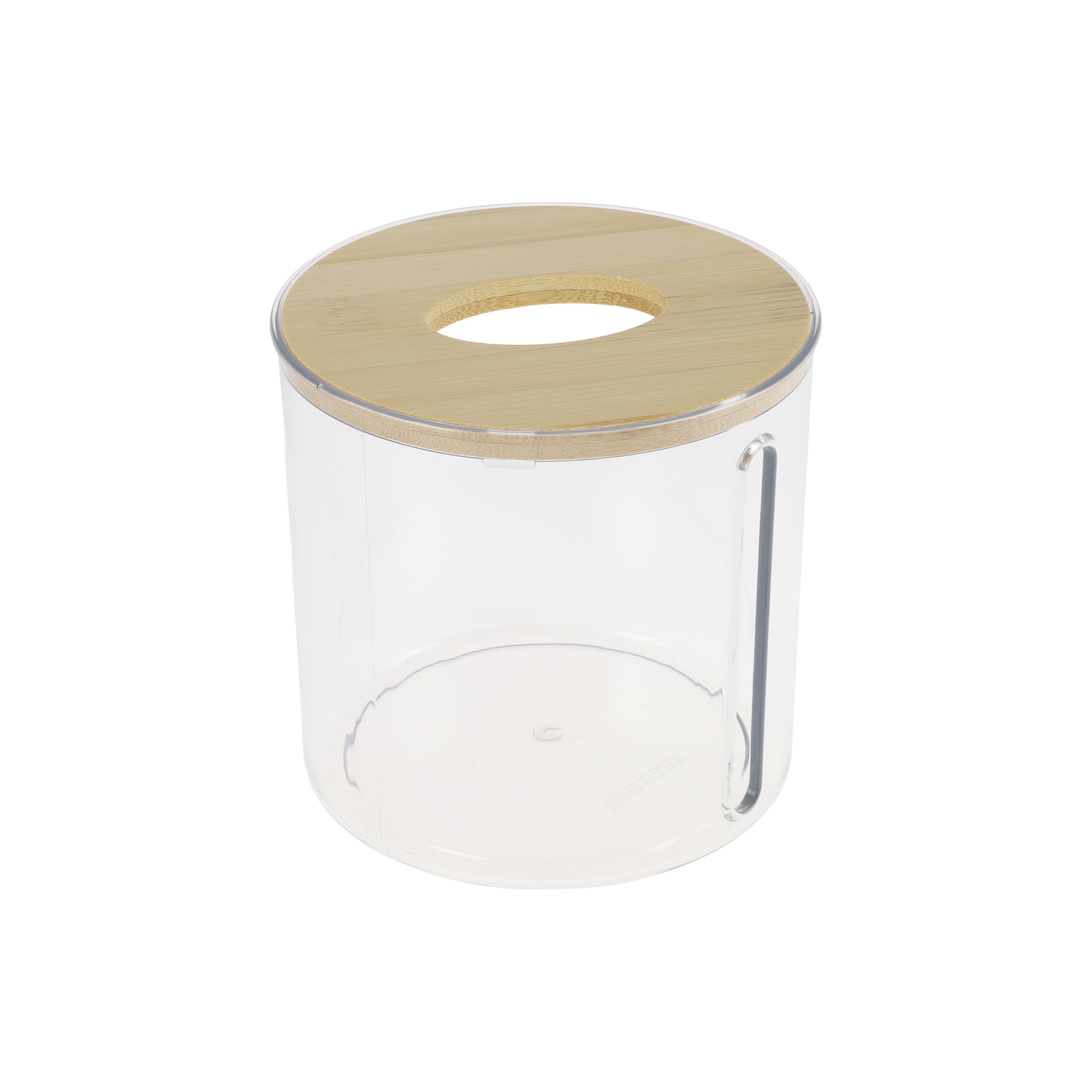 1 Pc Convenient Round Tissue Box Holder for Living Room Table Desk ...