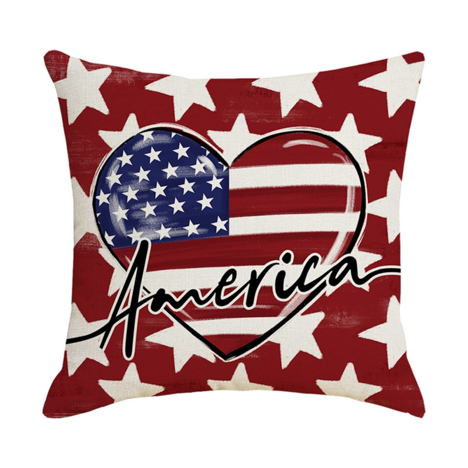 1 Pc Couch Throw Pillow Cover,Patriotic Decorations, 2026 4Th of July ...
