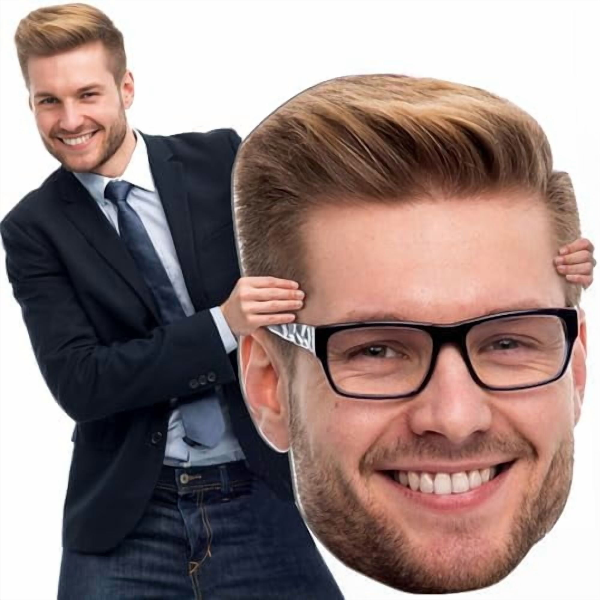 1 Pc, Custom Big Head Cutout | Fun Face Cardboard Cutout | Life Size ...