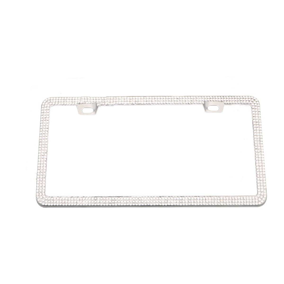 1 Pc Diamond Car License Plate Frame,Handcrafted Rhinestone Crystal ...
