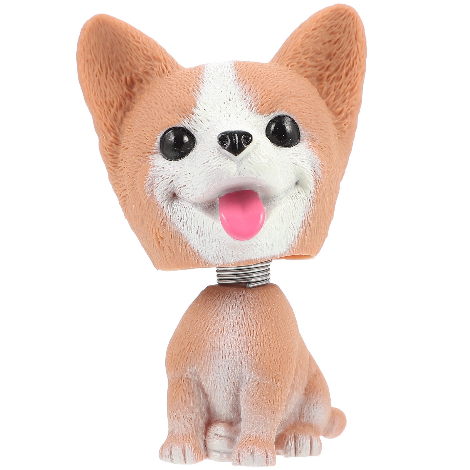 1 Pc Dog Ornament Desktop Lovely Dog Adorn Simulated Dog Model Corgi ...