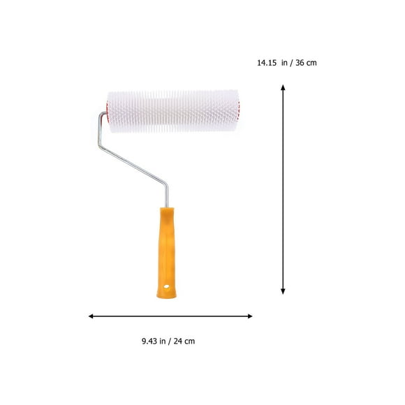 Self Leveling Spiked Roller