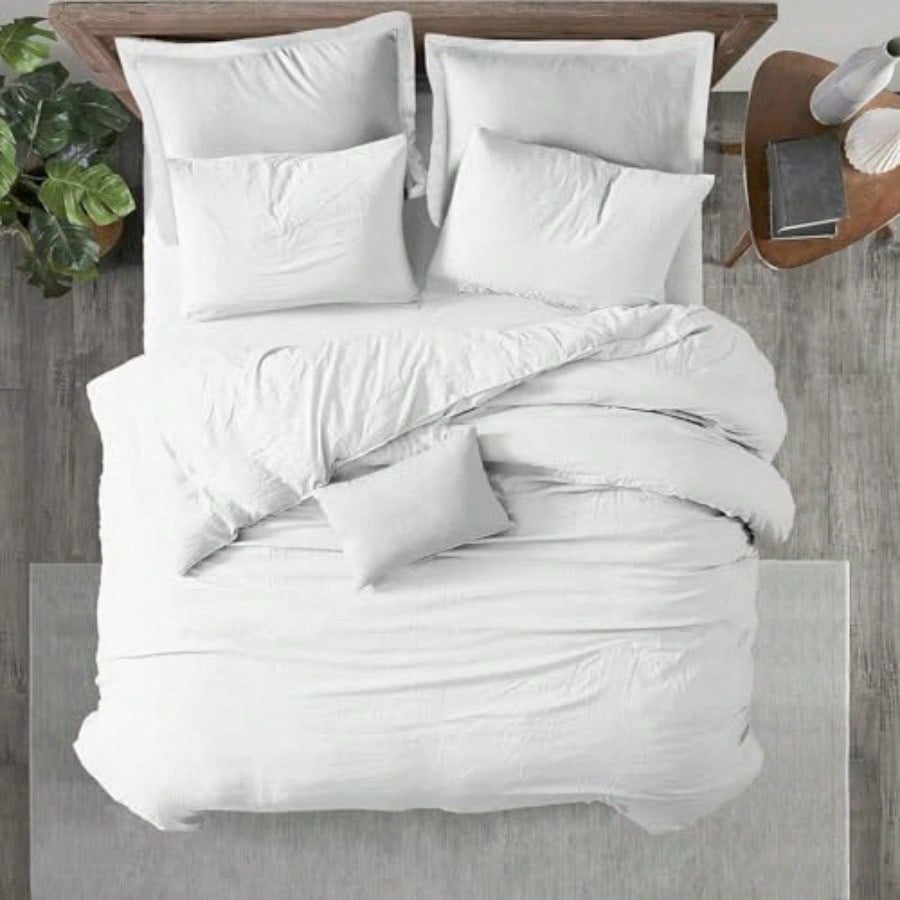 1 Pc Duvet Cover Queen Size/Full Size100 Egyptian Cotton Sateen 600 ...