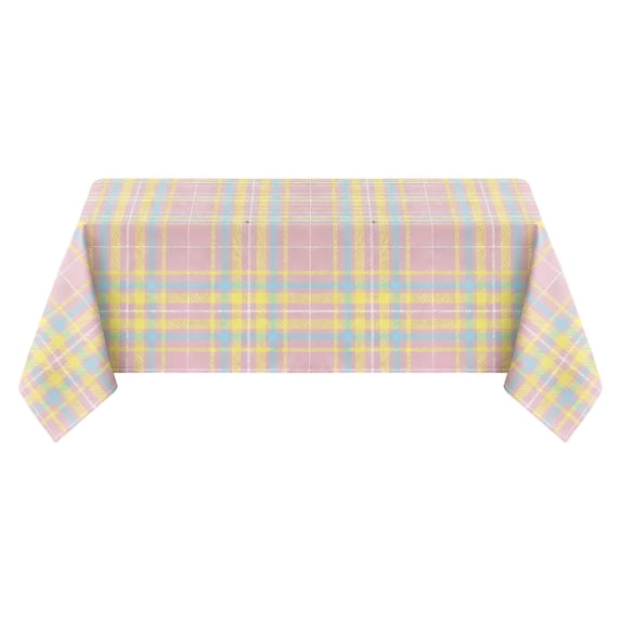 1 Pc Easter Tablecloth Rectangular Polyester Table Cover for Picnic ...
